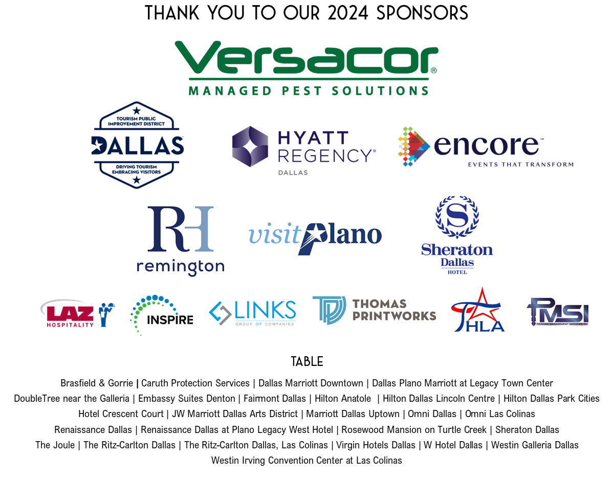 HOSPY Awards Gala - Hotel Association of North Texas